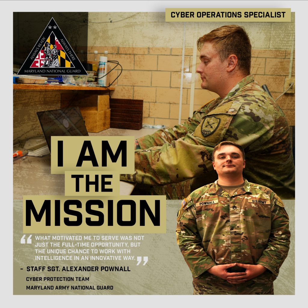 Staff Sgt. Alexander Pownall: A Guardian of Cyber Operations in the Maryland National Guard
