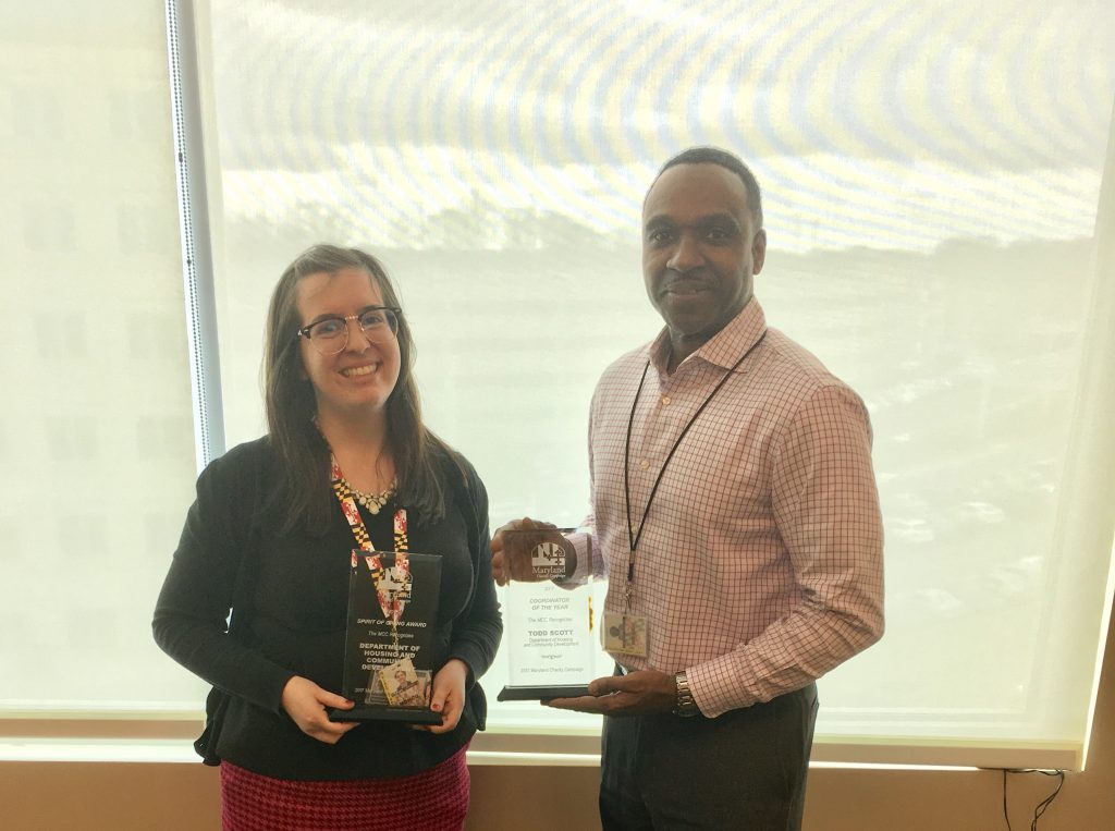 DHCD Dances to Success for 2017 Maryland Charity Campaign