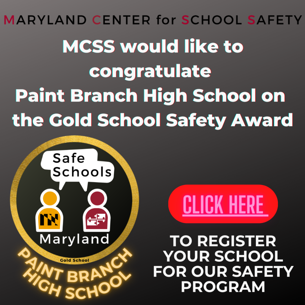 Maryland Center for School Safety » Maryland Center for School Safety