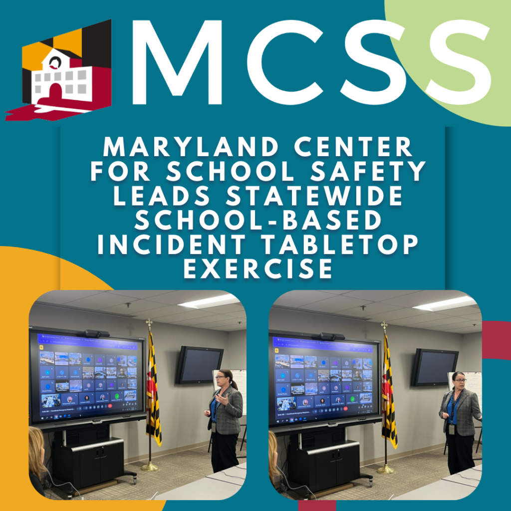 Maryland Center for School Safety » Emergency Planning