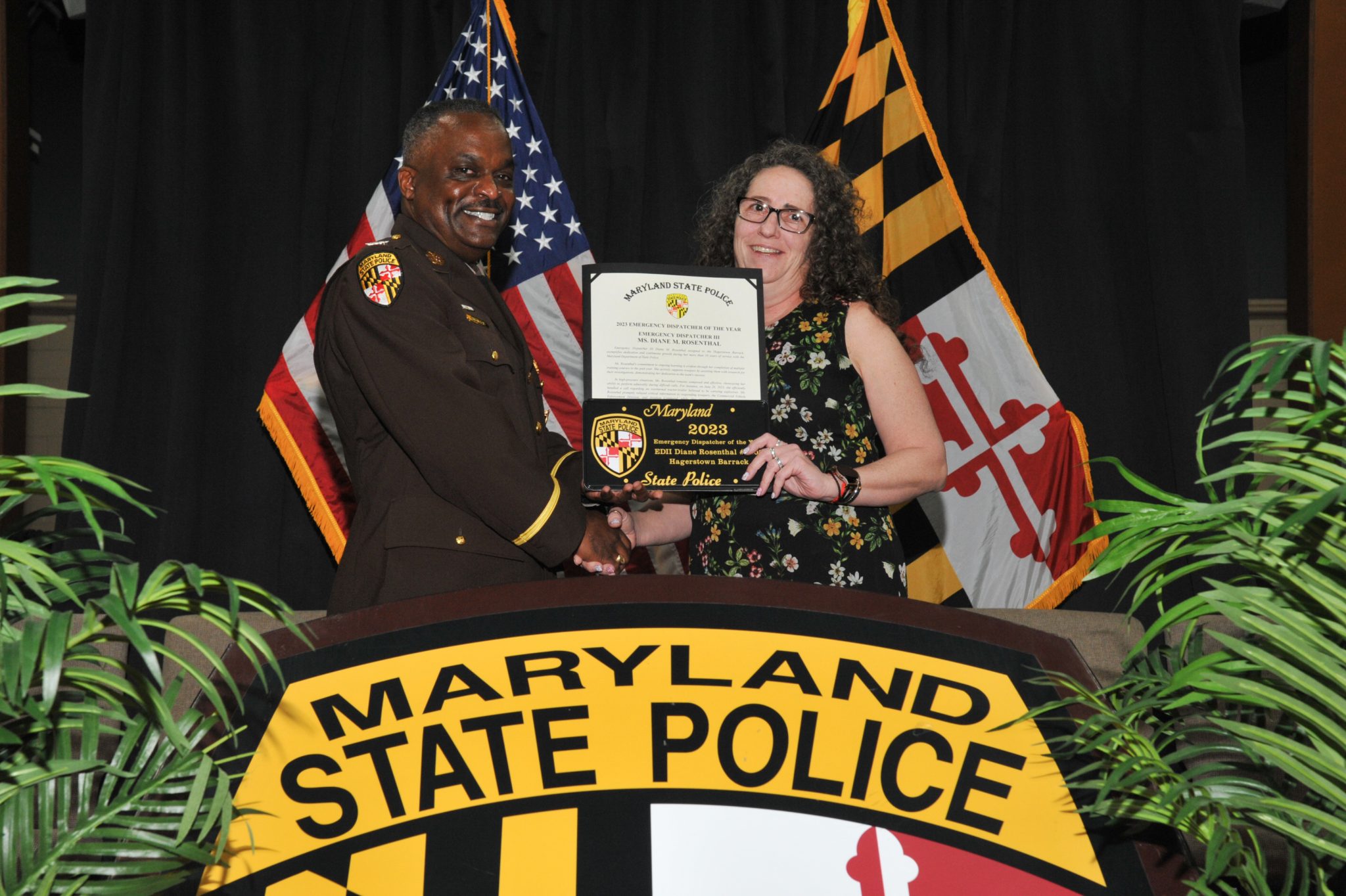 State Police Employees Recognized For Outstanding Service; Trooper And ...