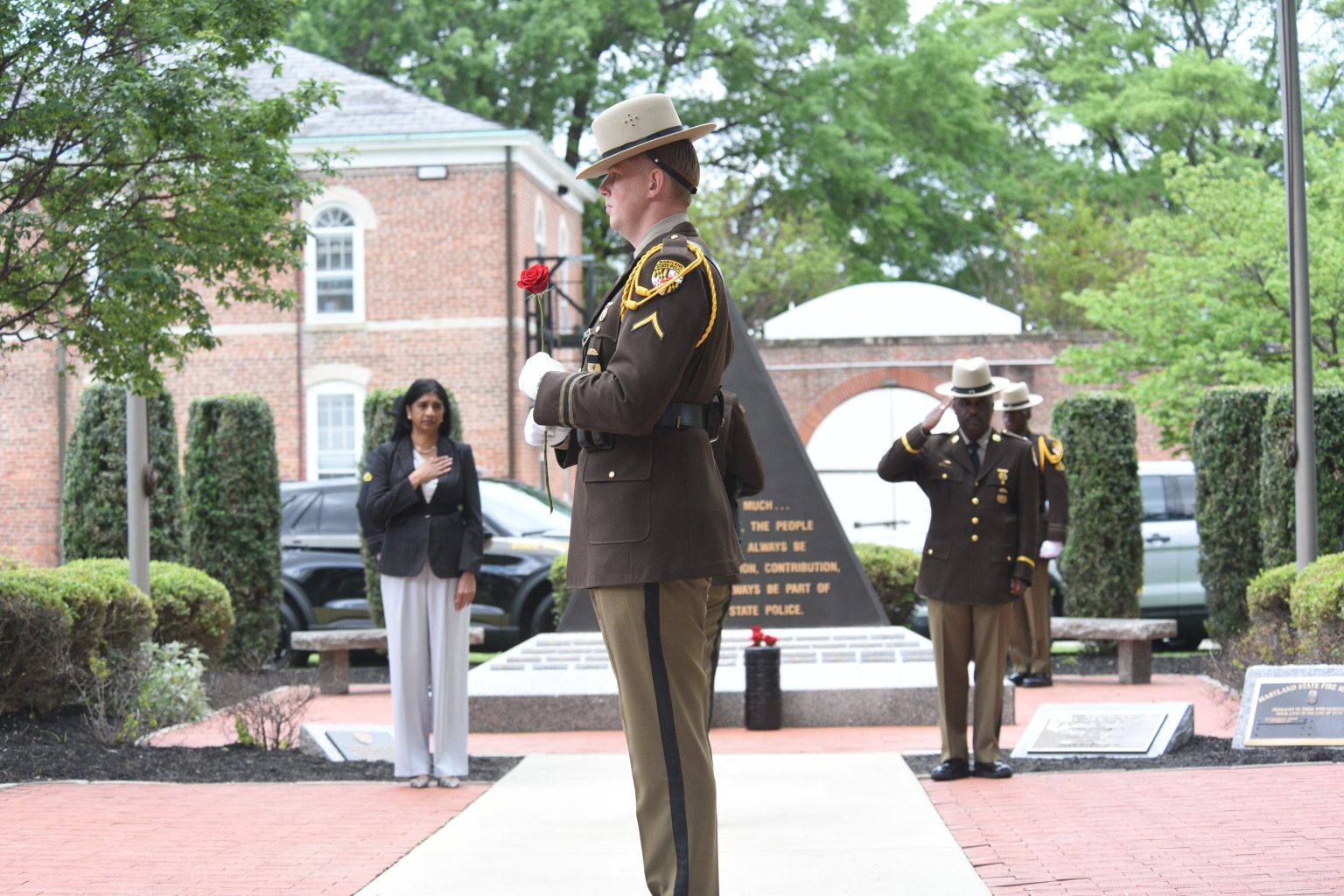 Lieutenant Governor Miller Joins Maryland State Police to Honor Fallen ...