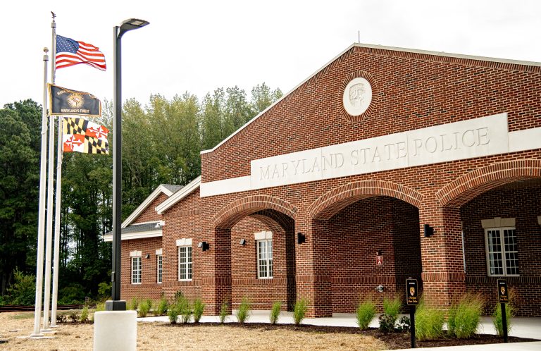 LT Governor Miller Cuts Ribbon On New Maryland State Police Berlin ...