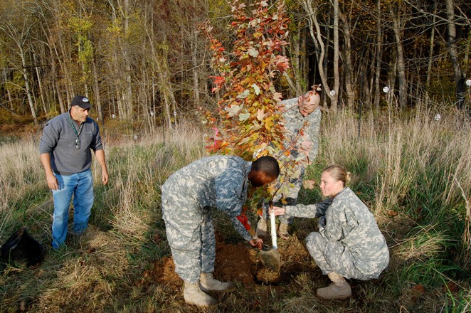 Recruit Sustainment Program gives back to the environment