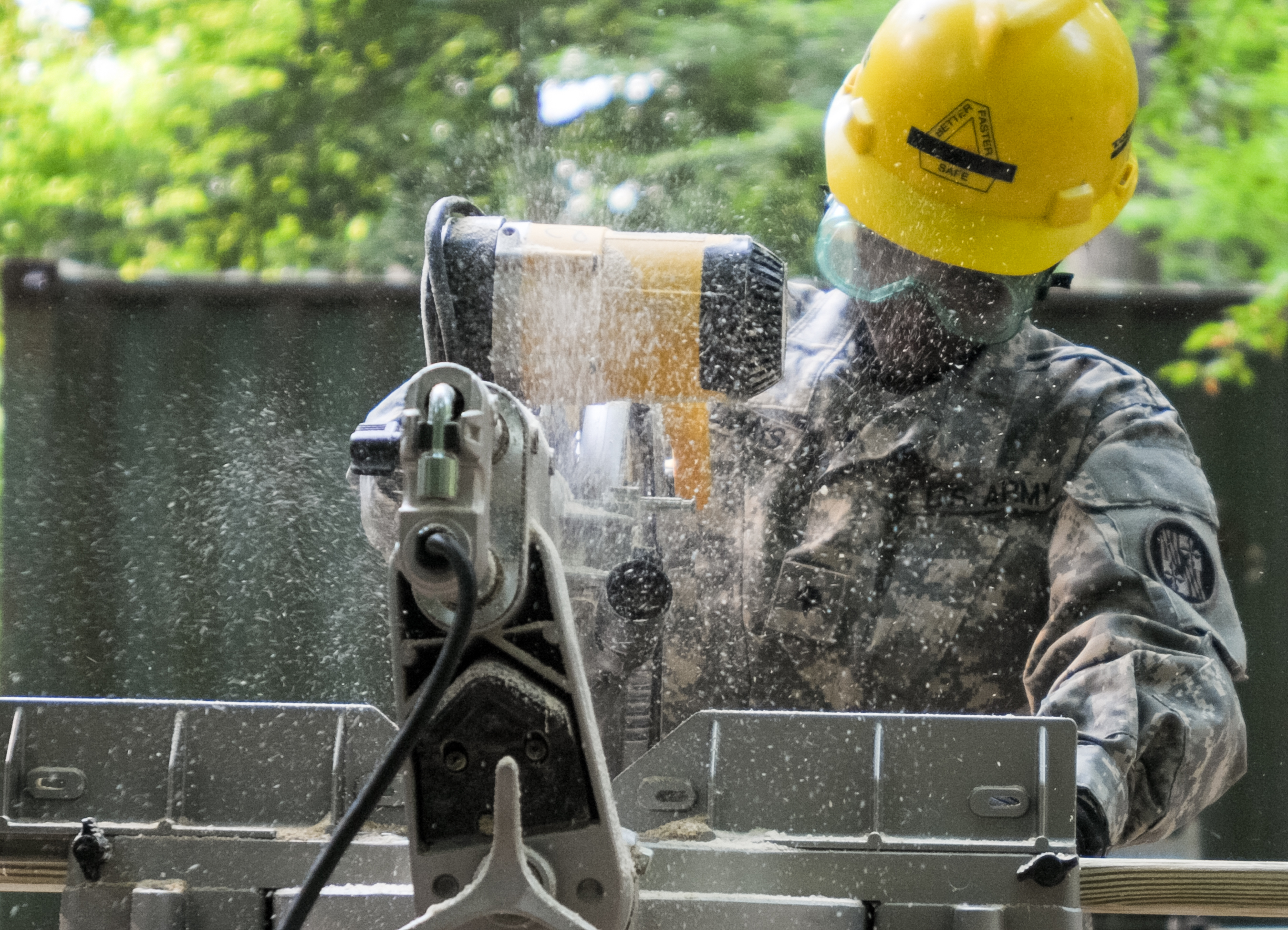 244th engineers hammer out repairs