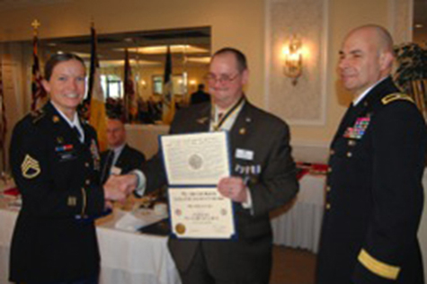 Sons of the American Revolution honors MD Guard Soldiers and Airmen