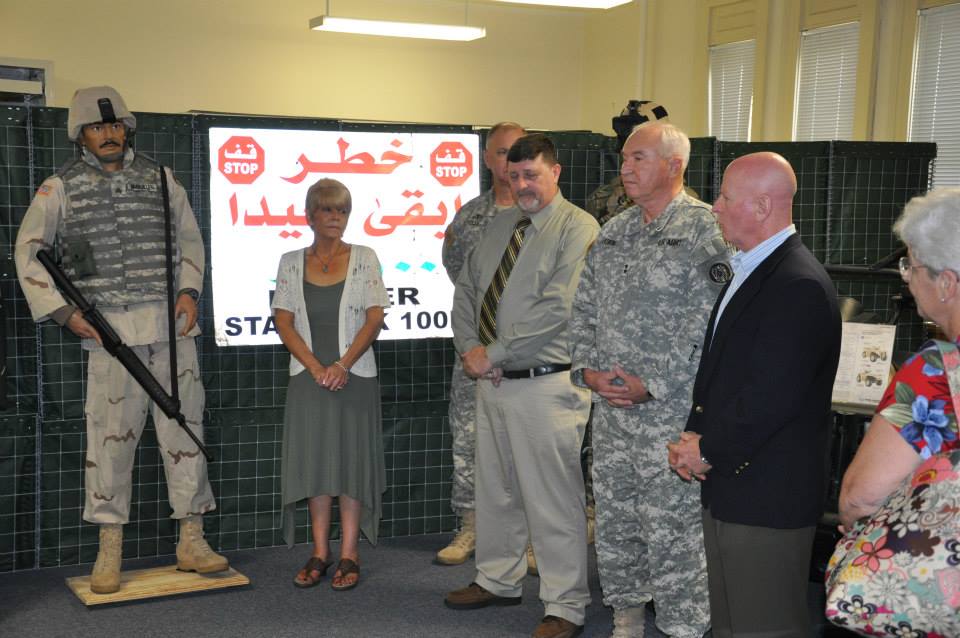 Post-September 11th mobilization display