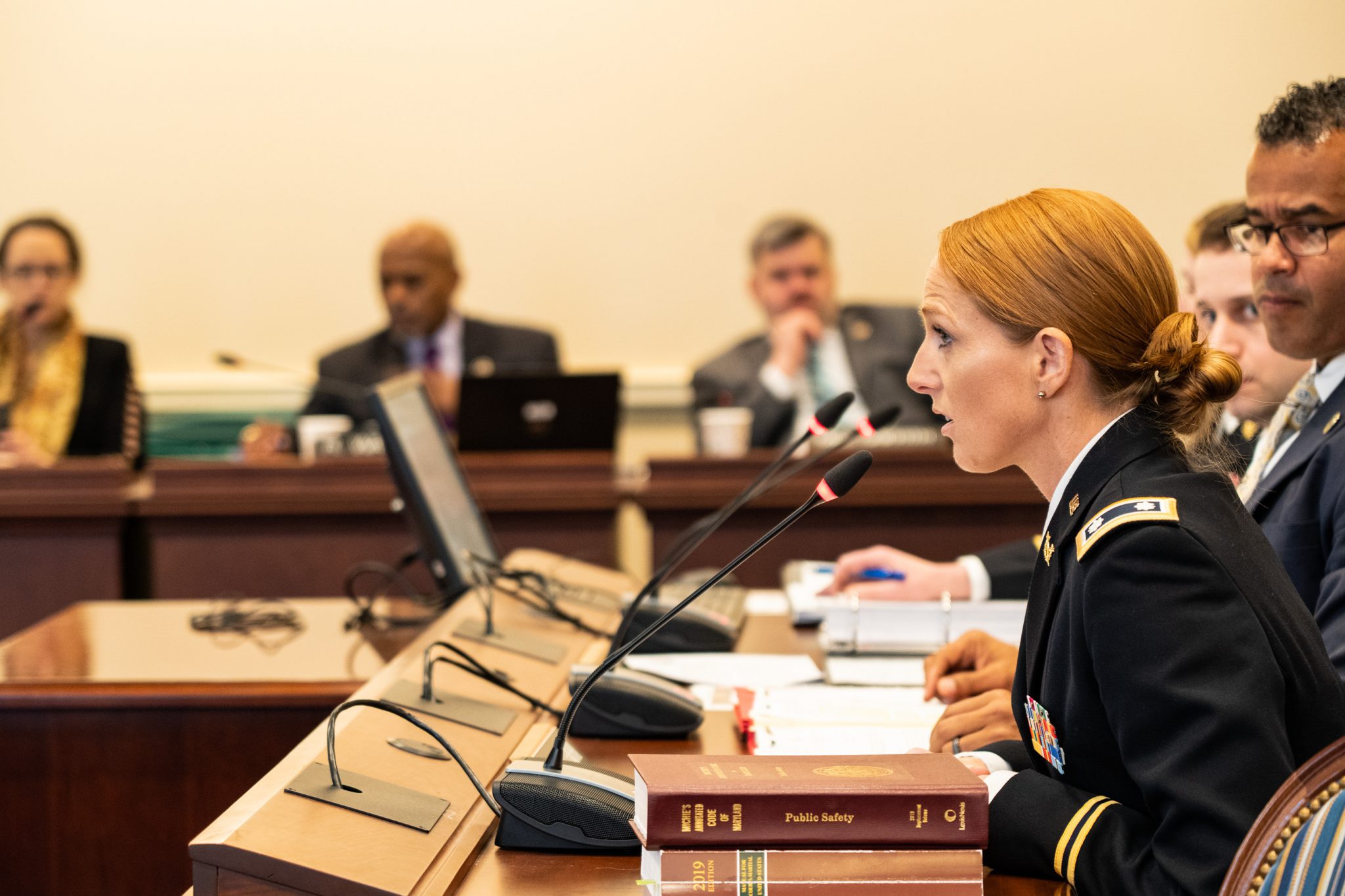 First Female Staff Judge Advocate in MDNG