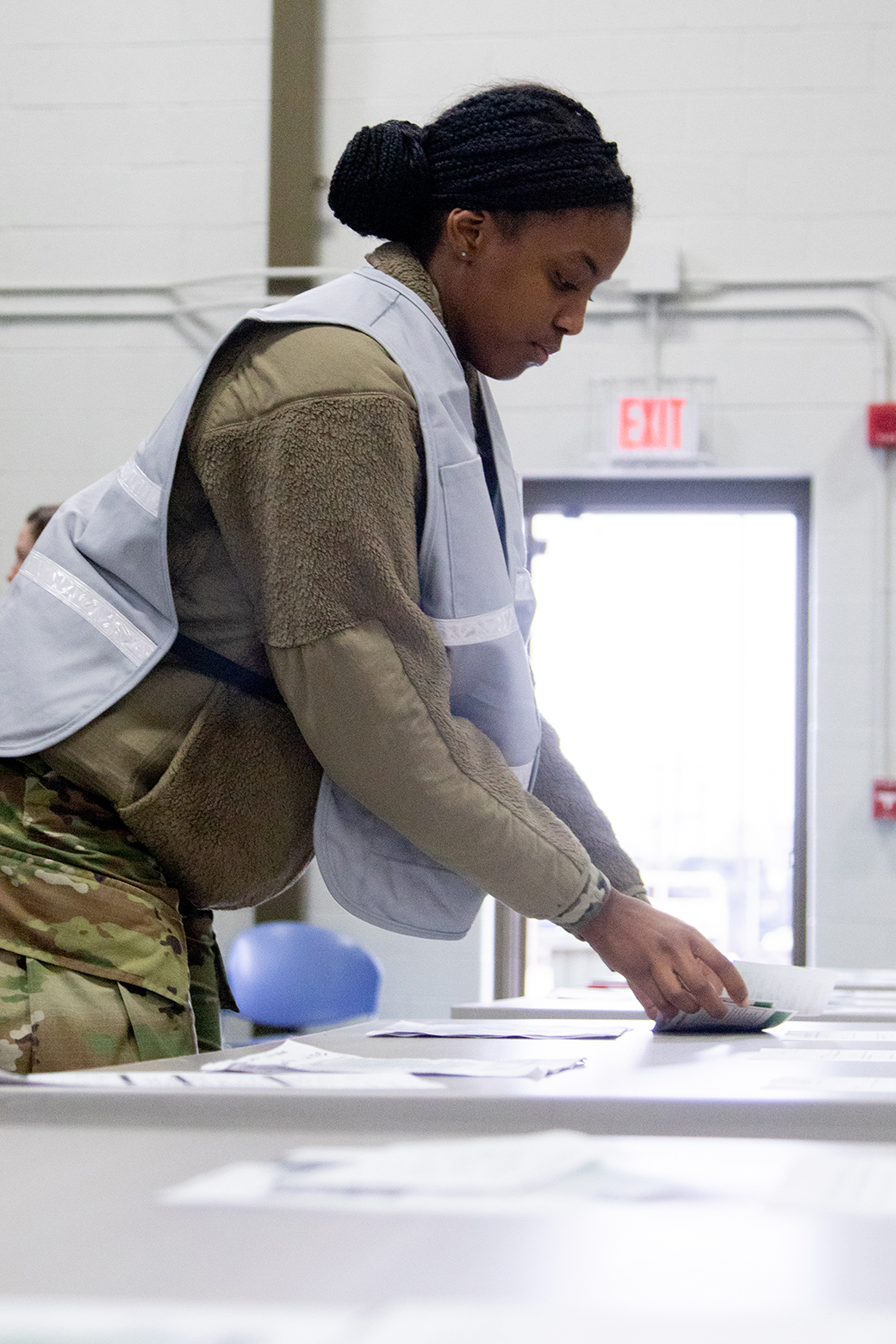 A service member’s first stop in response to COVID-19