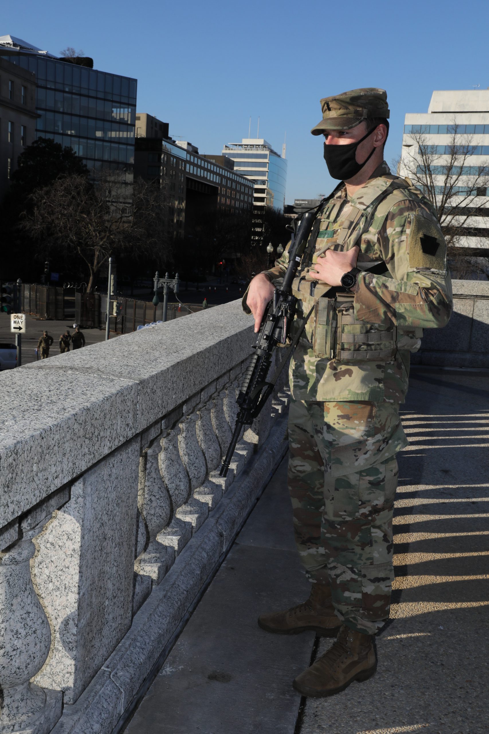 Maryland National Guard Soldiers Return From the Capitol