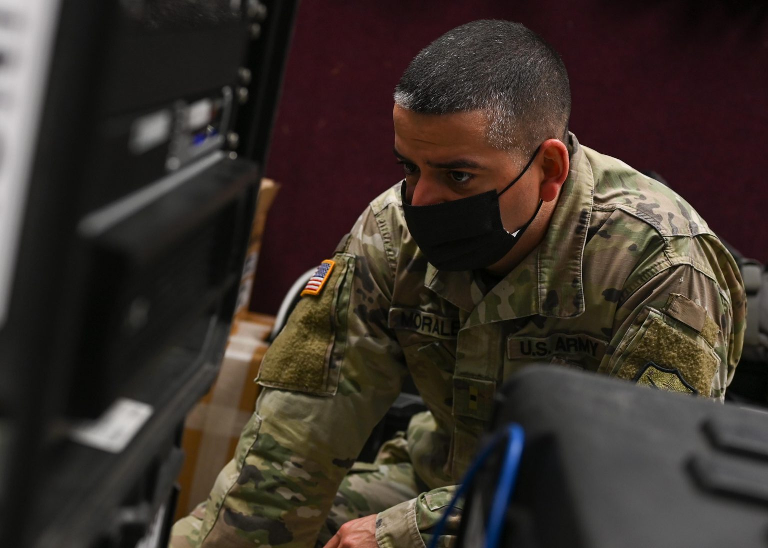 169th CPT Tests New Skills During Inauguration