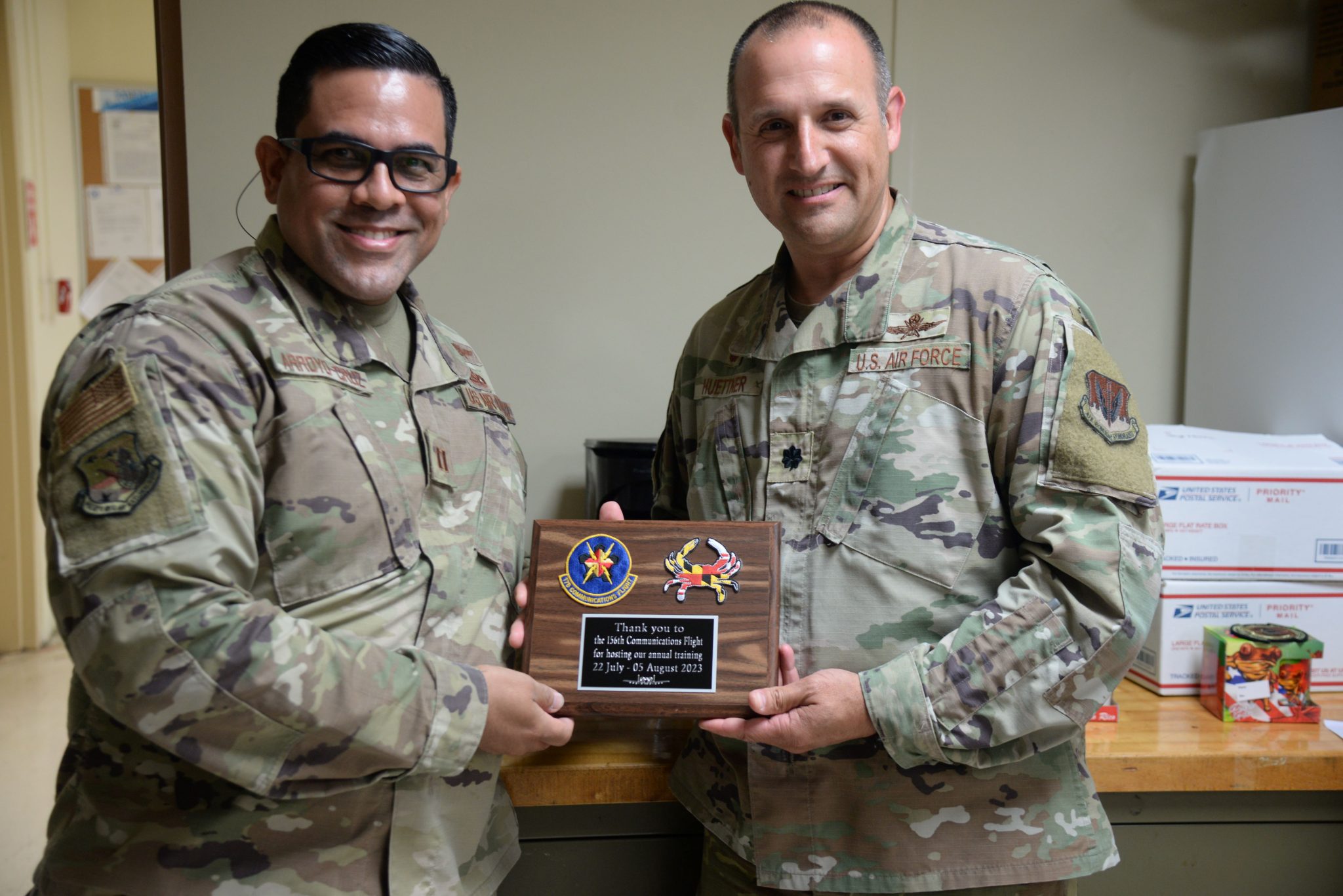 175th Comm Squadron uses annual training to assist counterparts in ...