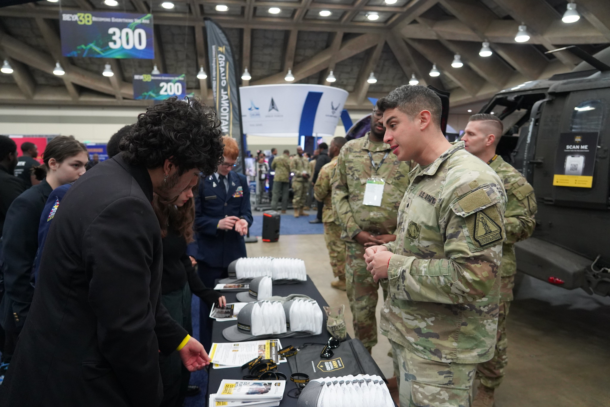 Maryland National Guard supports BEYA to highlight STEM opportunities