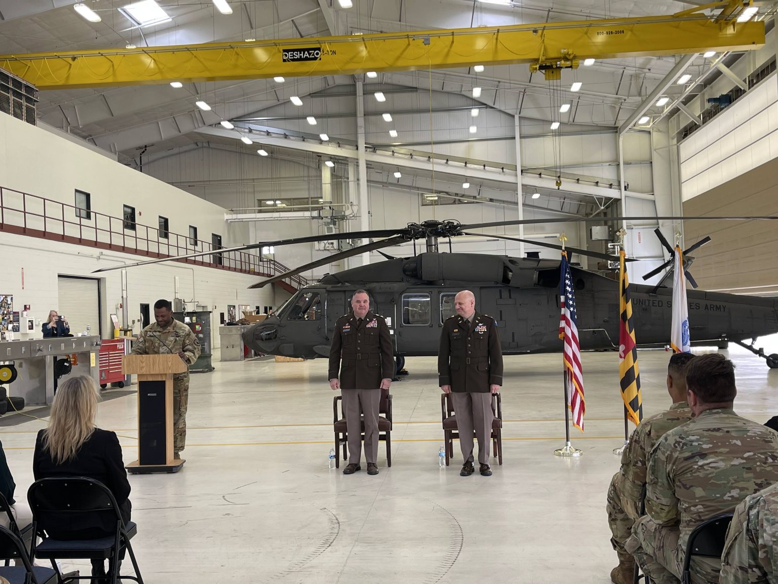 Md. Army Guard welcomed the newest Chief Warrant Officer 5