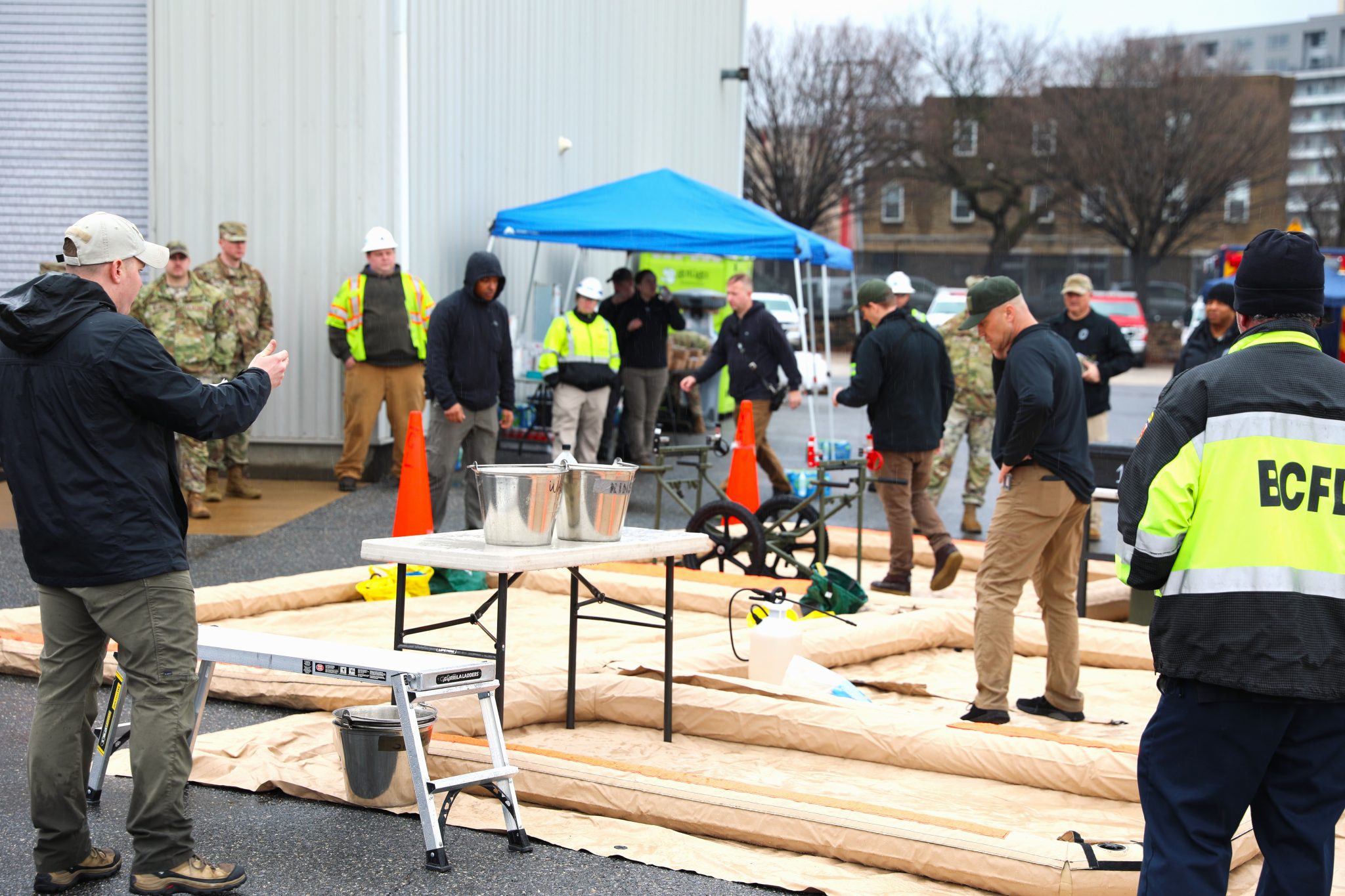 32nd Civil Support Team conducts joint exercise with civilian partners