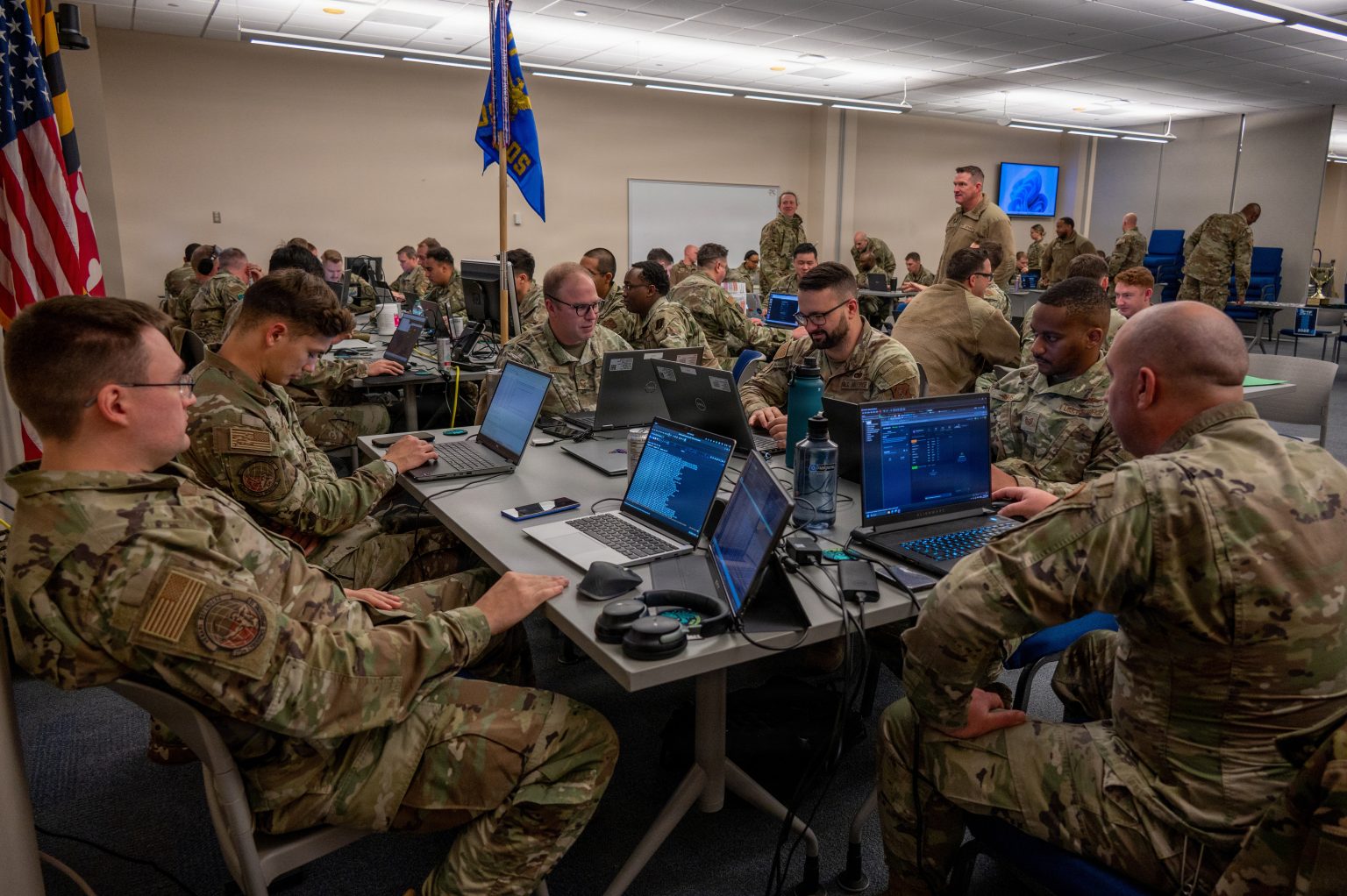175th Cyber Operations Group hosts first-ever wing-wide CTF event